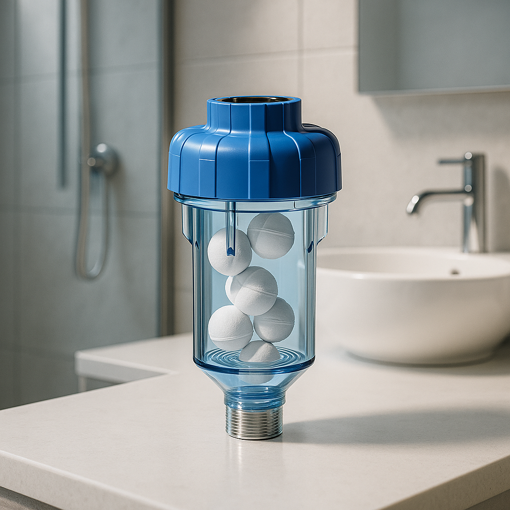 Antikalk Inline-filter – Beskyt apparaterne mod kalk i hjemmet – PureWaters